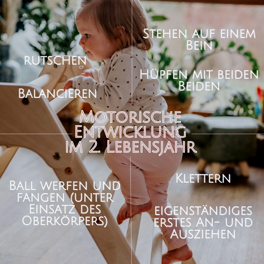 Die Motorische Entwicklung im zweiten Lebensjahr - Blog Kletterling